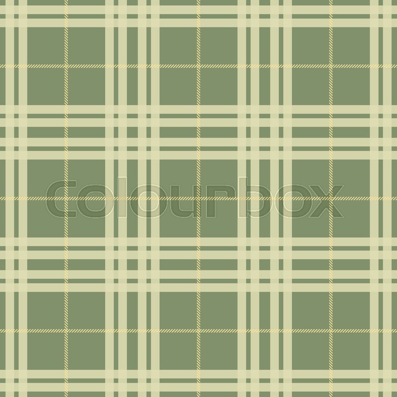 Vector green seamless textile pattern ... | Stock vector | Colourbox