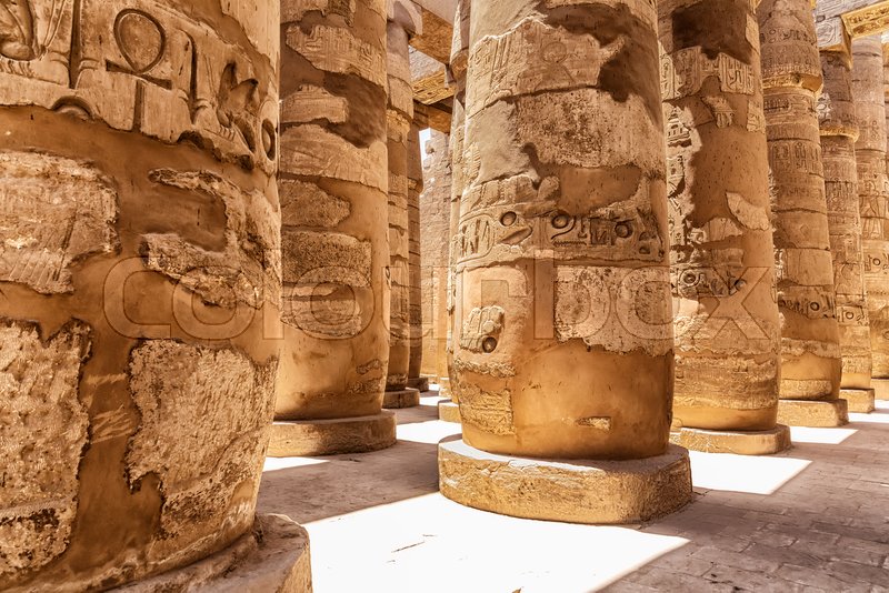 Inside Temple Of Karnak