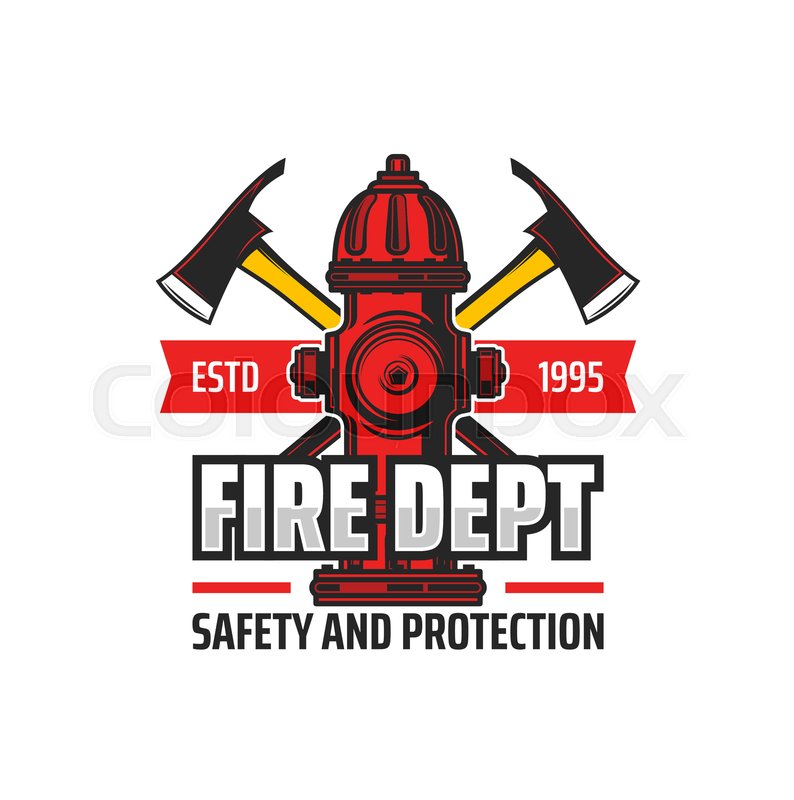 Fire Station Logo Vector
