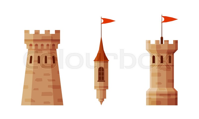 Castle Wall Vector