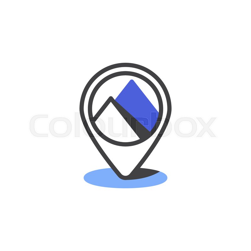 Mountain Map Icon