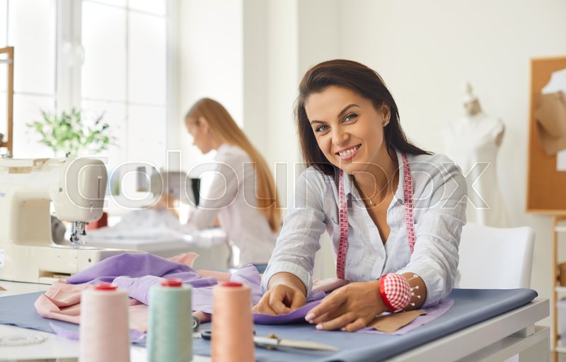 Dressmaker At Work