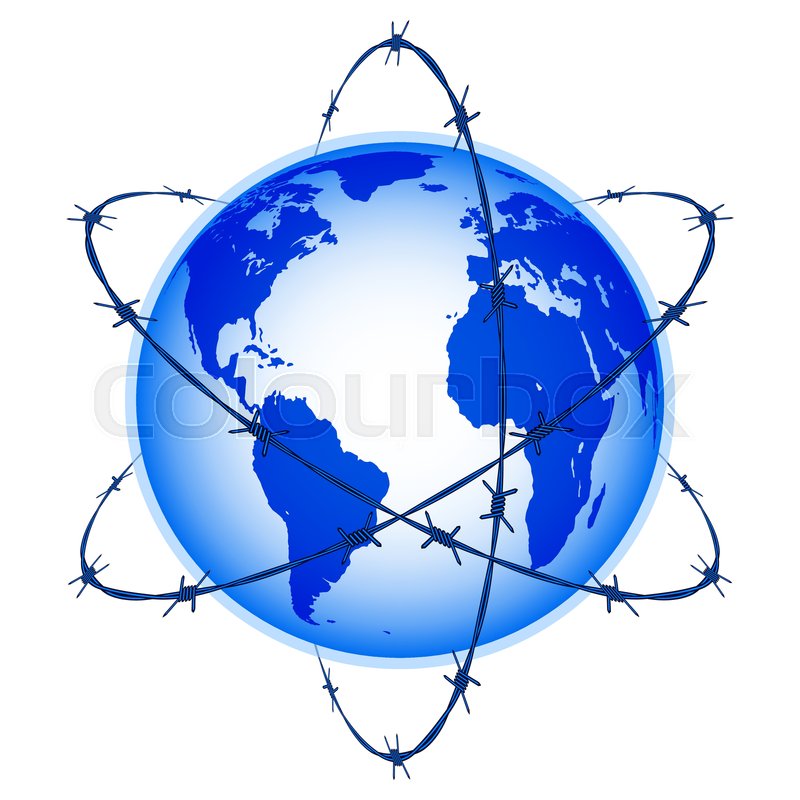 Wire Globe Vector