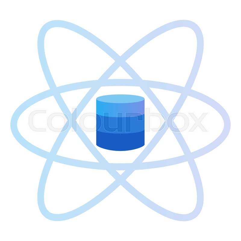 Database Symbol Blue
