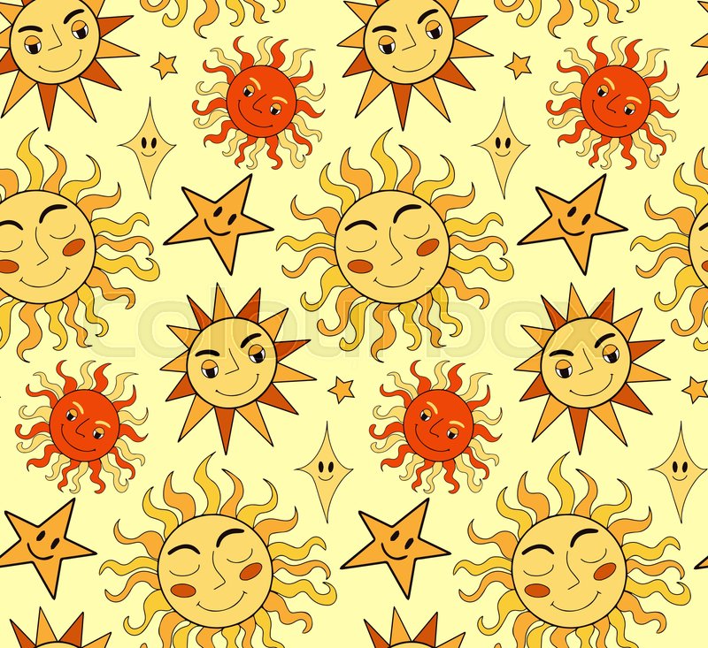 Hippie Repeating Background