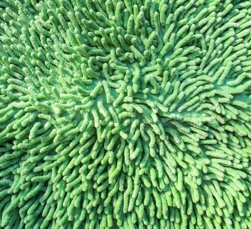 Green duster texture | Stock image | Colourbox