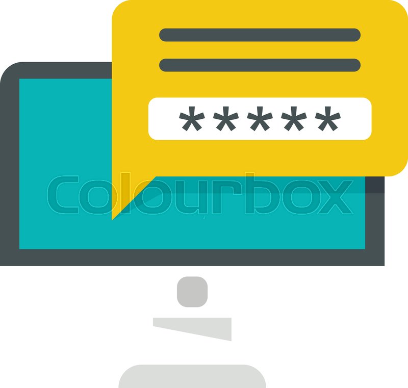 Computer Password Icon