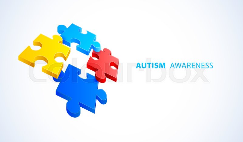 3d Autism Puzzle