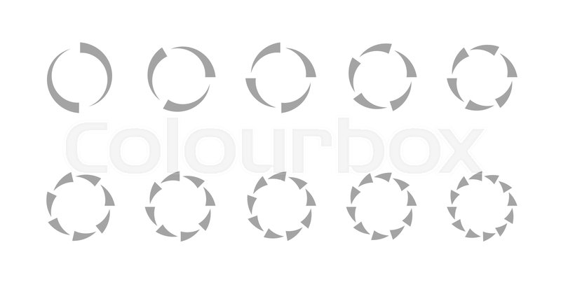 Pie Chart Template 10 Sections
