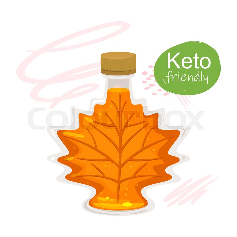 Cartoon Pancake Syrup
