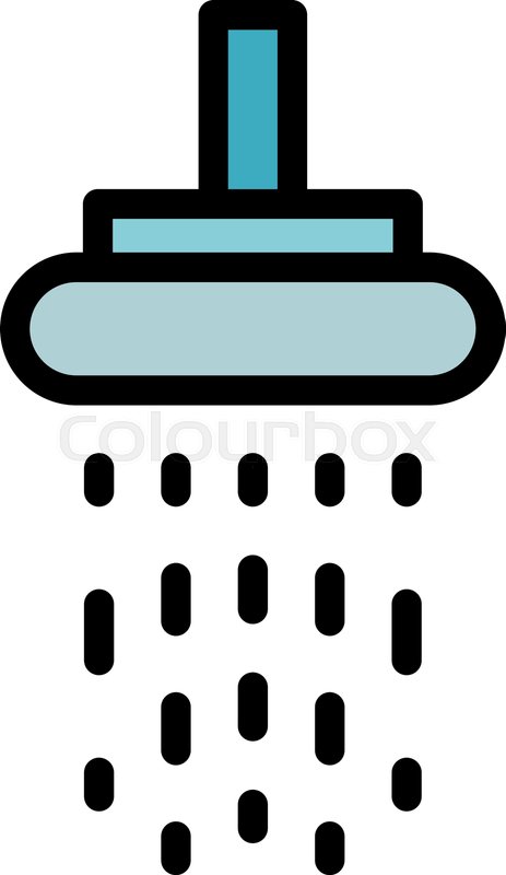 Shower Head Vector