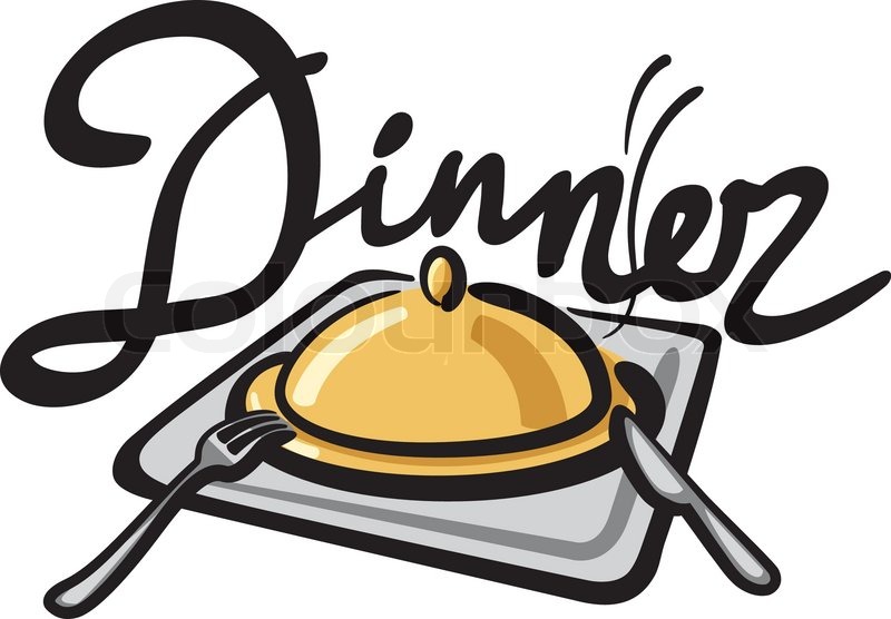 Dinner Handwriting Stock Vector Colourbox Dinner Handwriting Stock Vector Colourbox