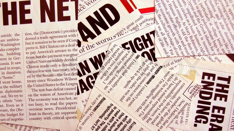 New paper | Stock image | Colourbox