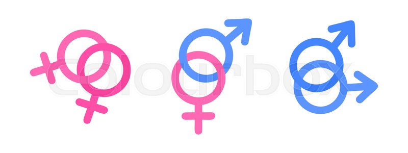 Women From Venus Men From Mars Symbols