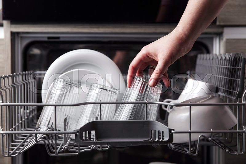 Clean Inside Stainless Dishwasher