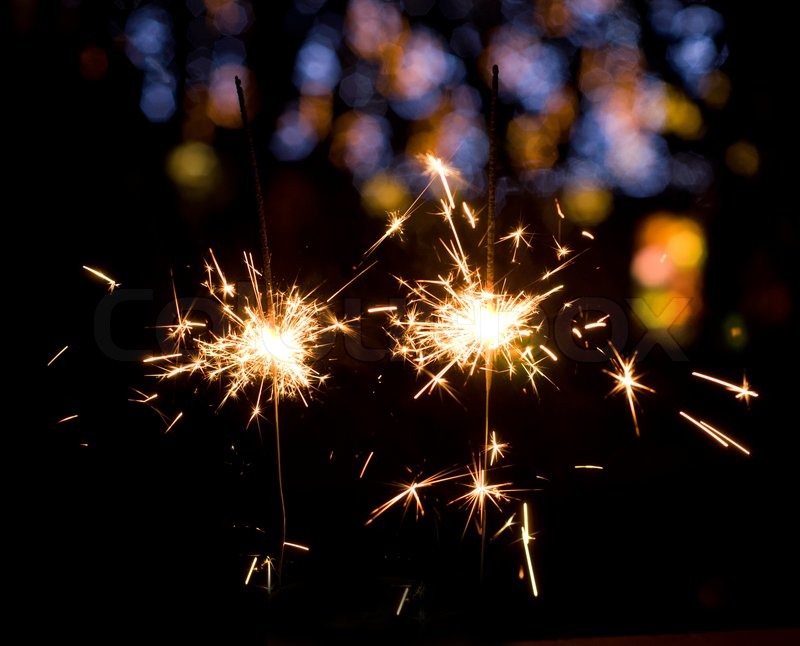 Sparklers | Stock image | Colourbox
