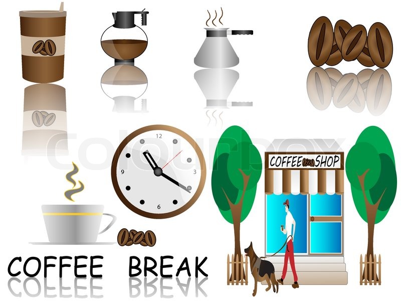 Coffee breakfast | Stock vector | Colourbox