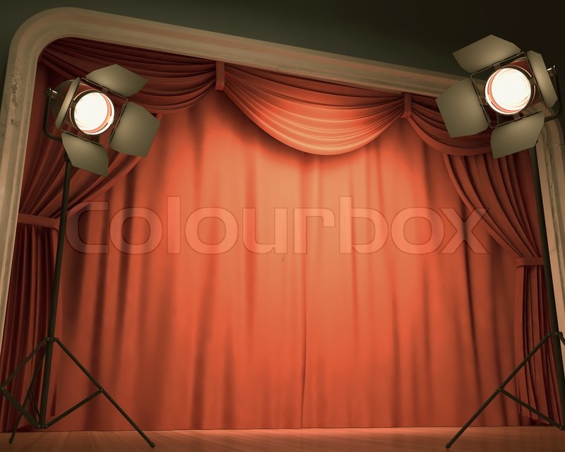 Old Stage | Stock image | Colourbox