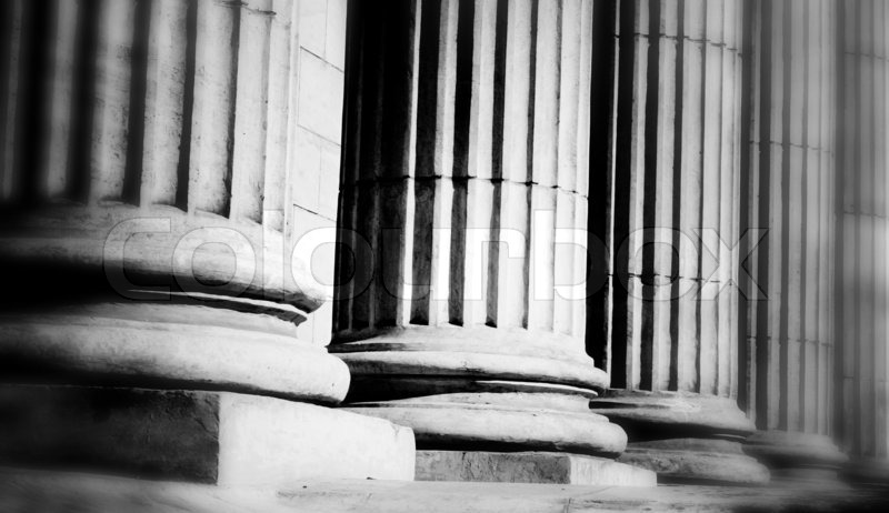 Pillar close-up | Stock image | Colourbox