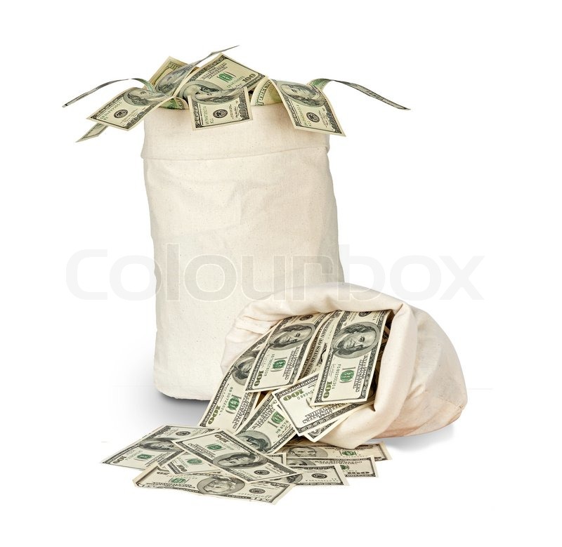 Money bags | Stock Photo | Colourbox
