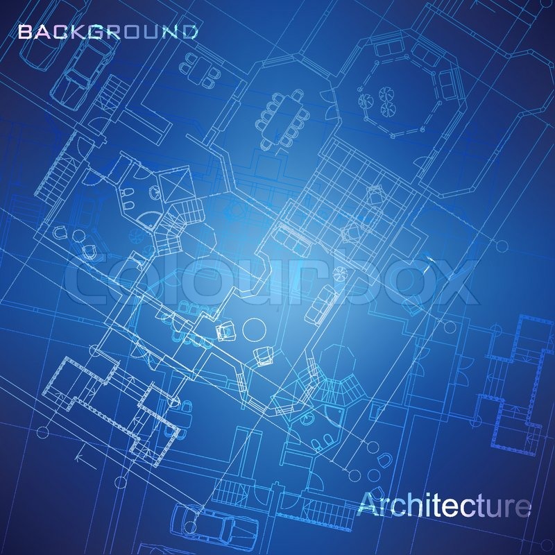 Architectural background. Part of ... | Stock vector | Colourbox