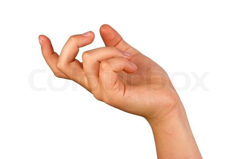 Gestikulerer hånd | Stock foto | Colourbox