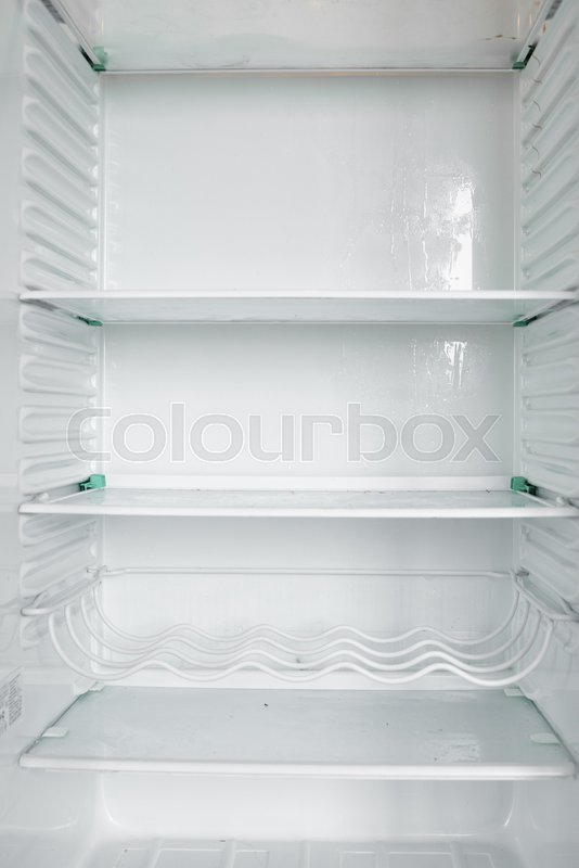 Open Empty Fridge