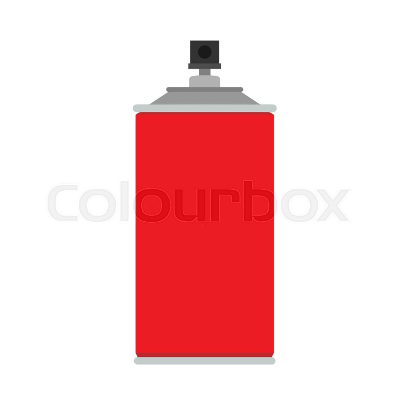 Blank Spray Paint Can