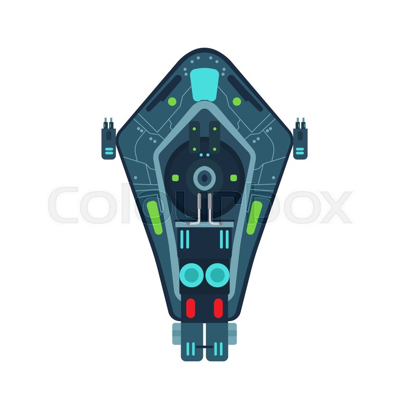 Space Shuttle Top View