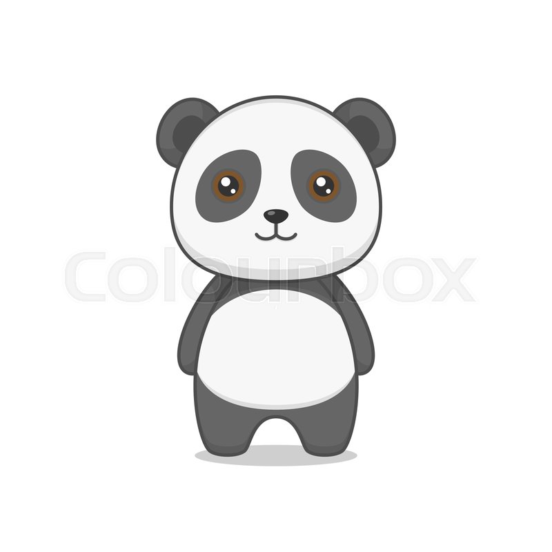 Cute Fat Baby Panda