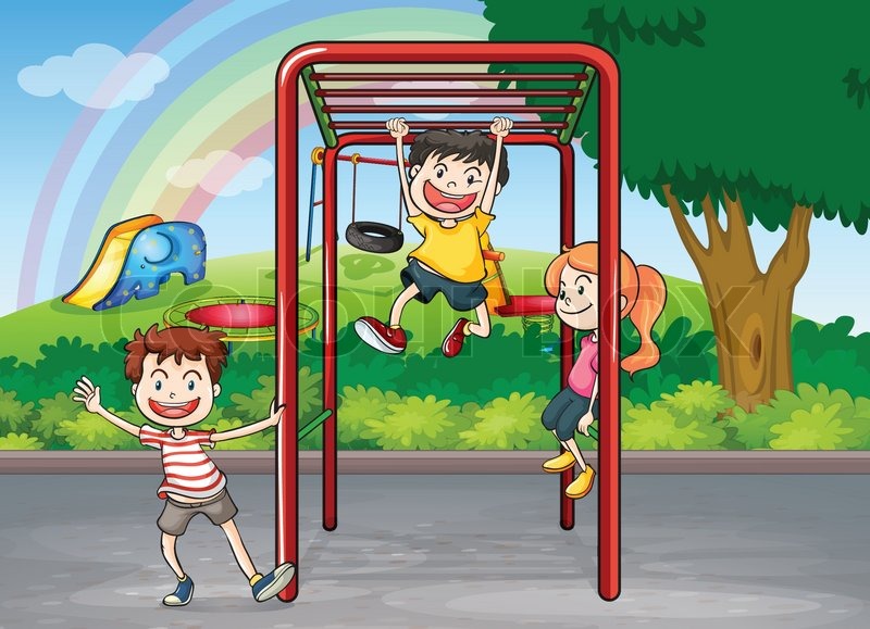 Clip Art Monkey Bars