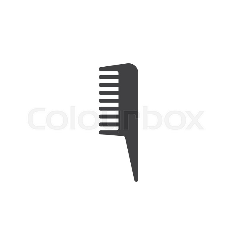 Barber Comb Vector