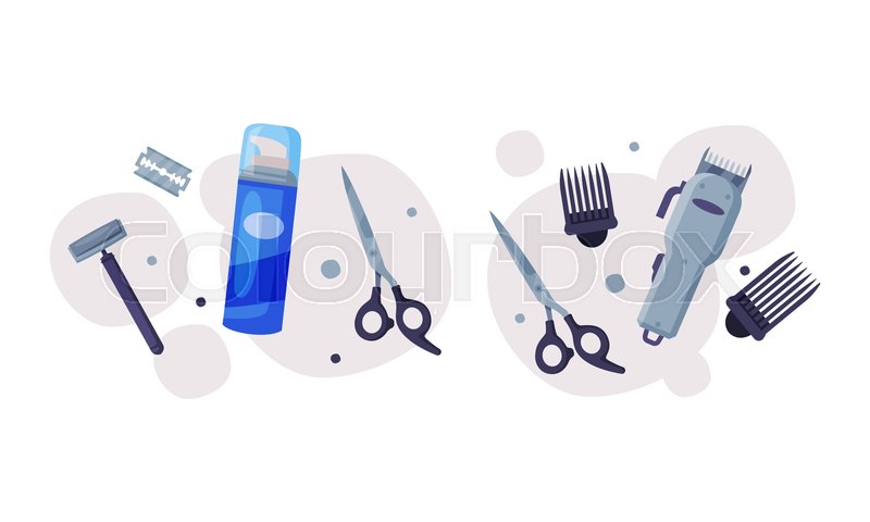 Hair Clippers Cartoon