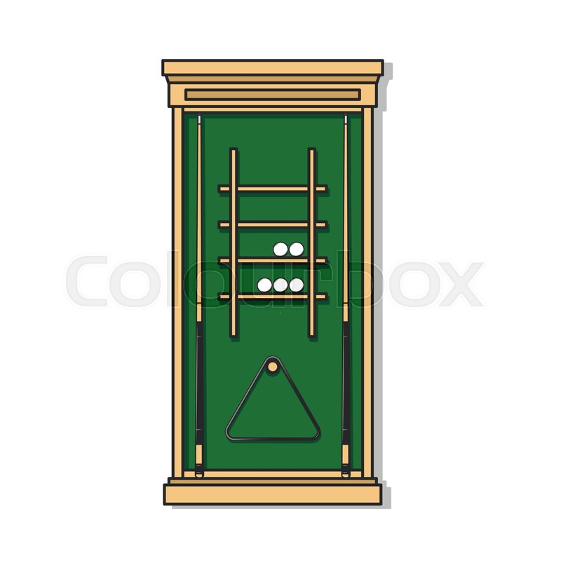 Billiards Rack Clipart