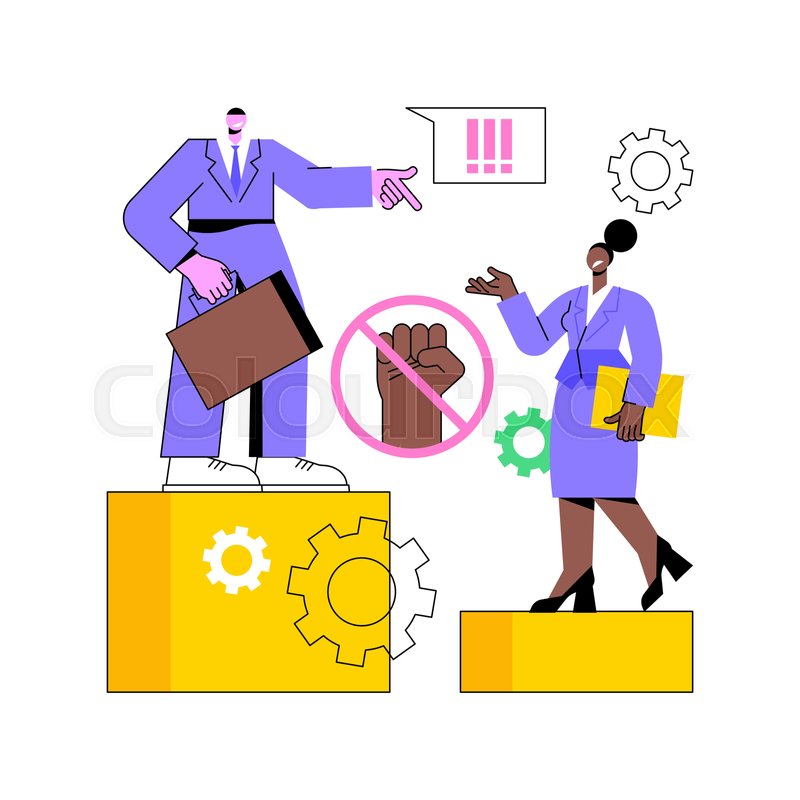 Racial Discrimination Clipart