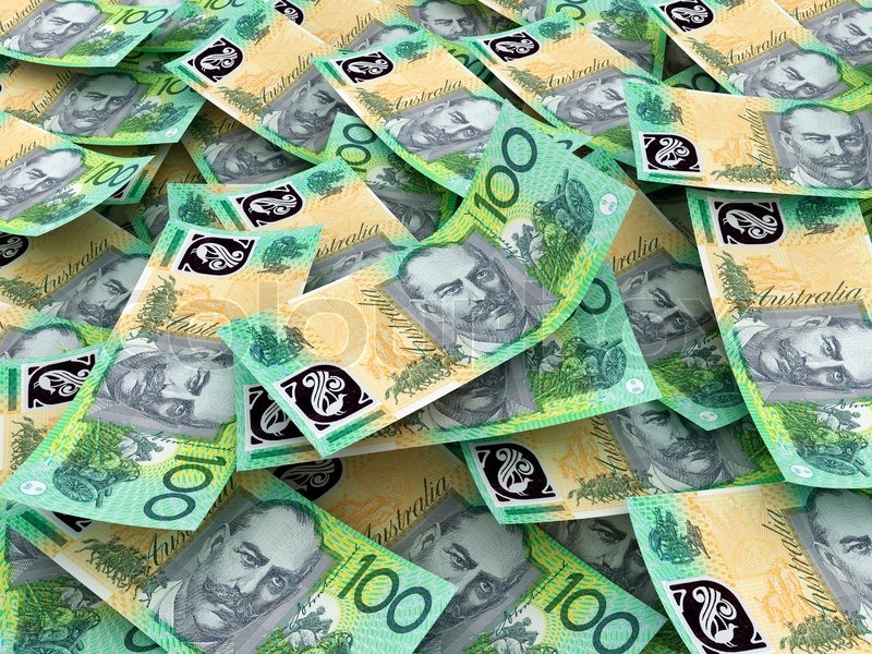 Australian Currency Close-up100 AUD | Stock Photo | Colourbox