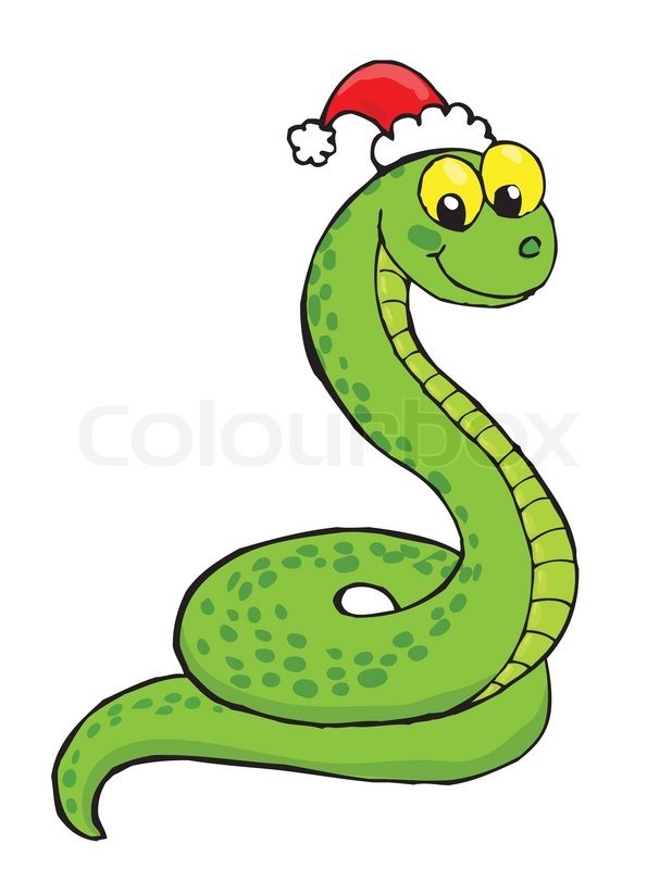 Slange | Stock vektor | Colourbox