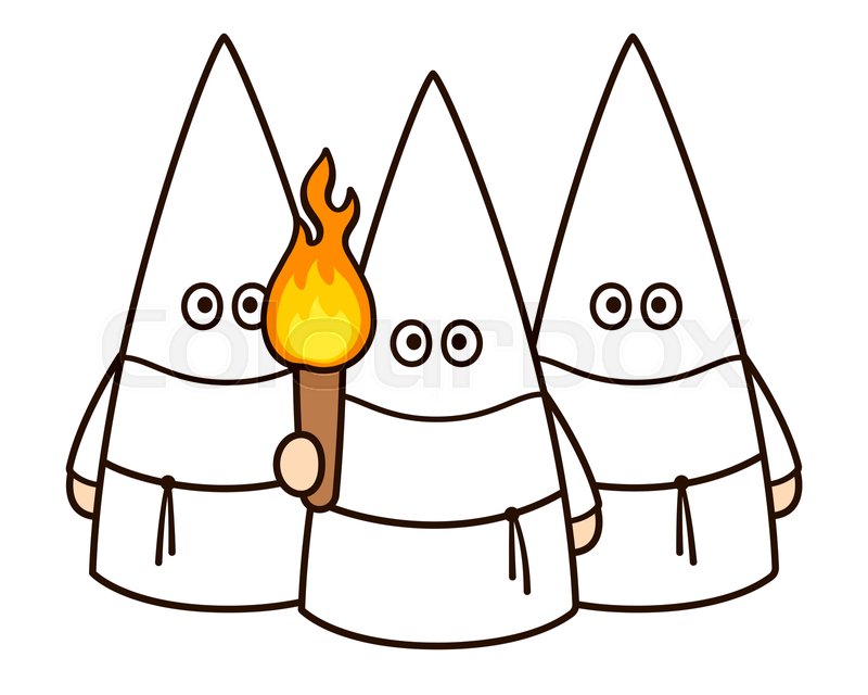 Ku Klux Klan Lynching Cartoon