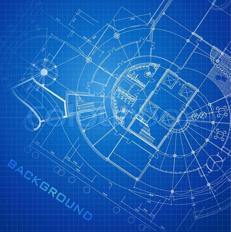 Architectural background. Part of ... | Stock vector | Colourbox