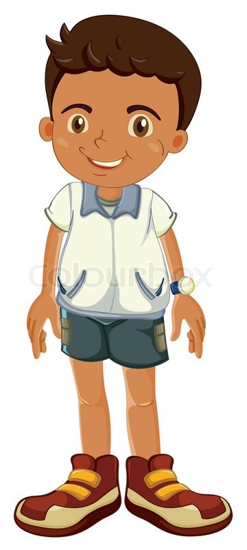 A boy | Stock vector | Colourbox
