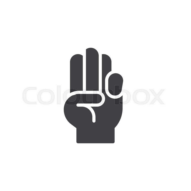 Three Finger Gang Sign