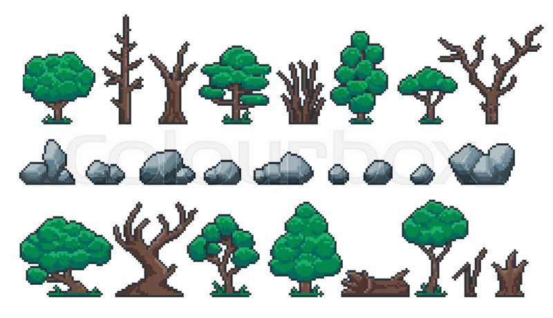 Growing Tree Sprite Sheet