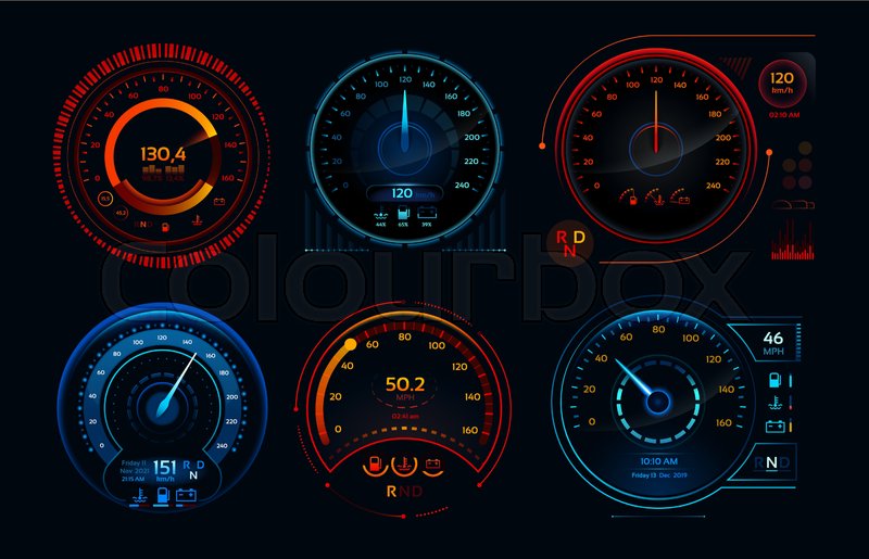 Car Speedometer Fast