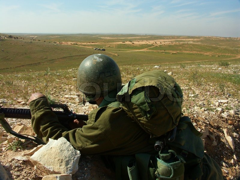 Israeli soldier | Stock image | Colourbox