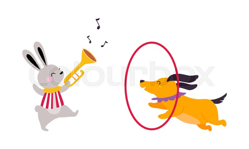 Dog Tricks Clipart