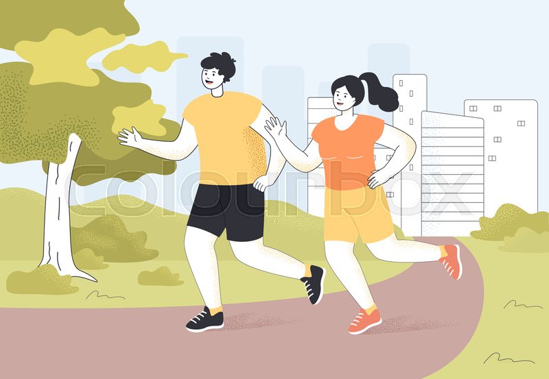 Cartoon Jog