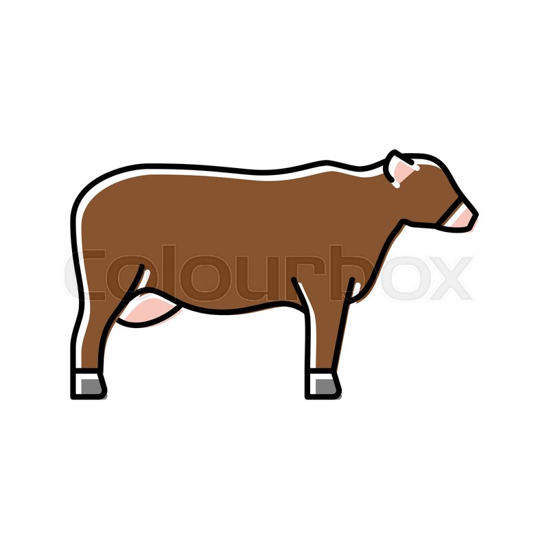 Beef Cow Icon