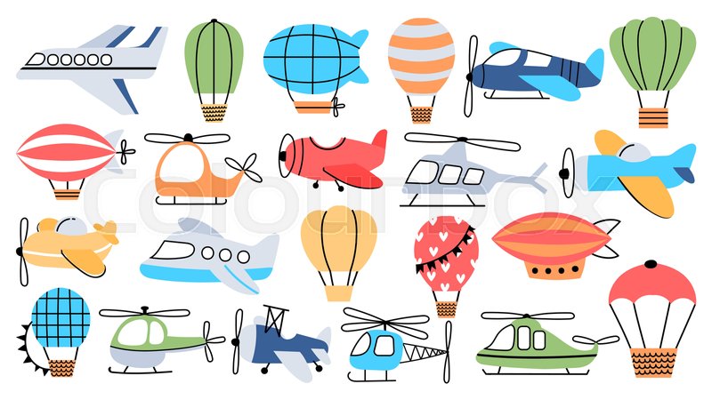 Air Transportation Clip Art