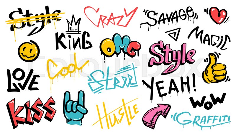 Street Graffiti Alphabet