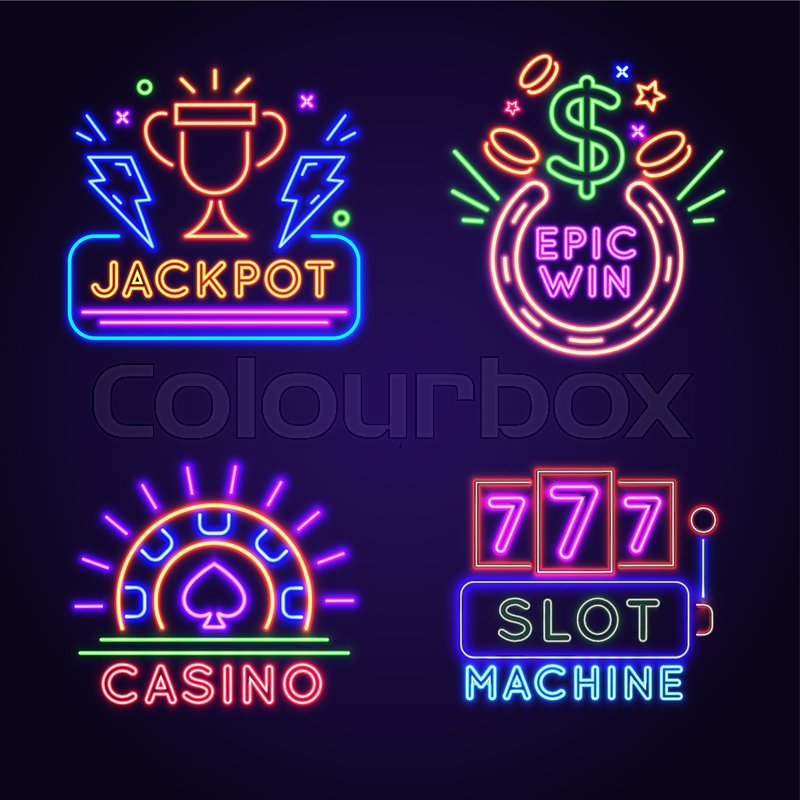 Slot Machine Symbols Vector